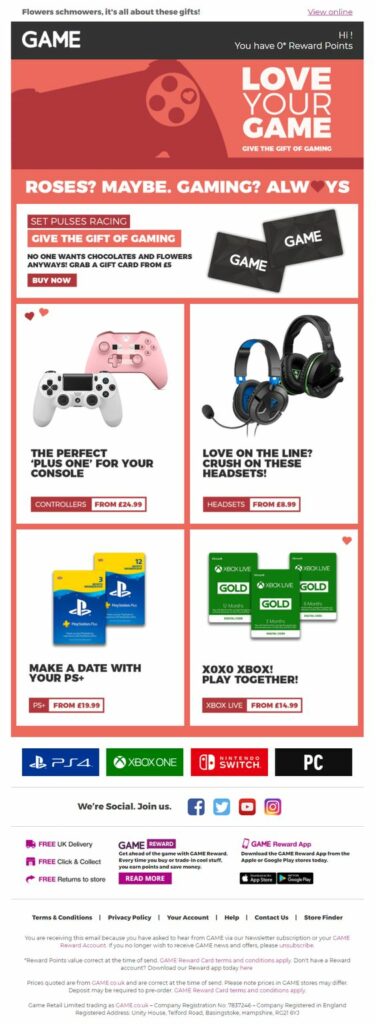 24 Ways to Design Your Valentine's Day Emails (+52 Subject Lines)