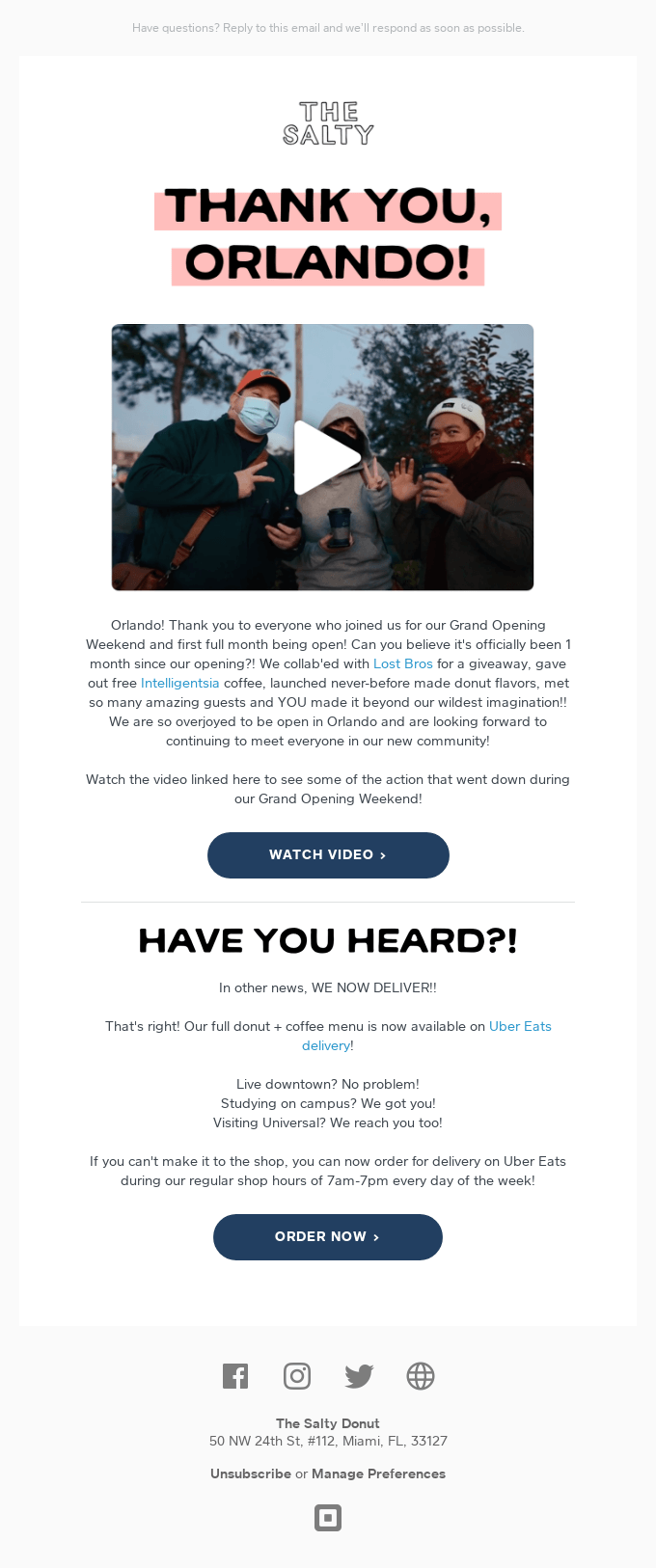 19 Types Of Thank You Emails To Customers + 25 Subject Line
