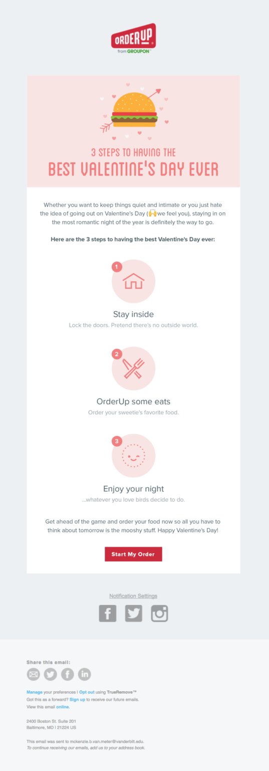 24 Ways to Design Your Valentine's Day Emails (+52 Subject Lines)
